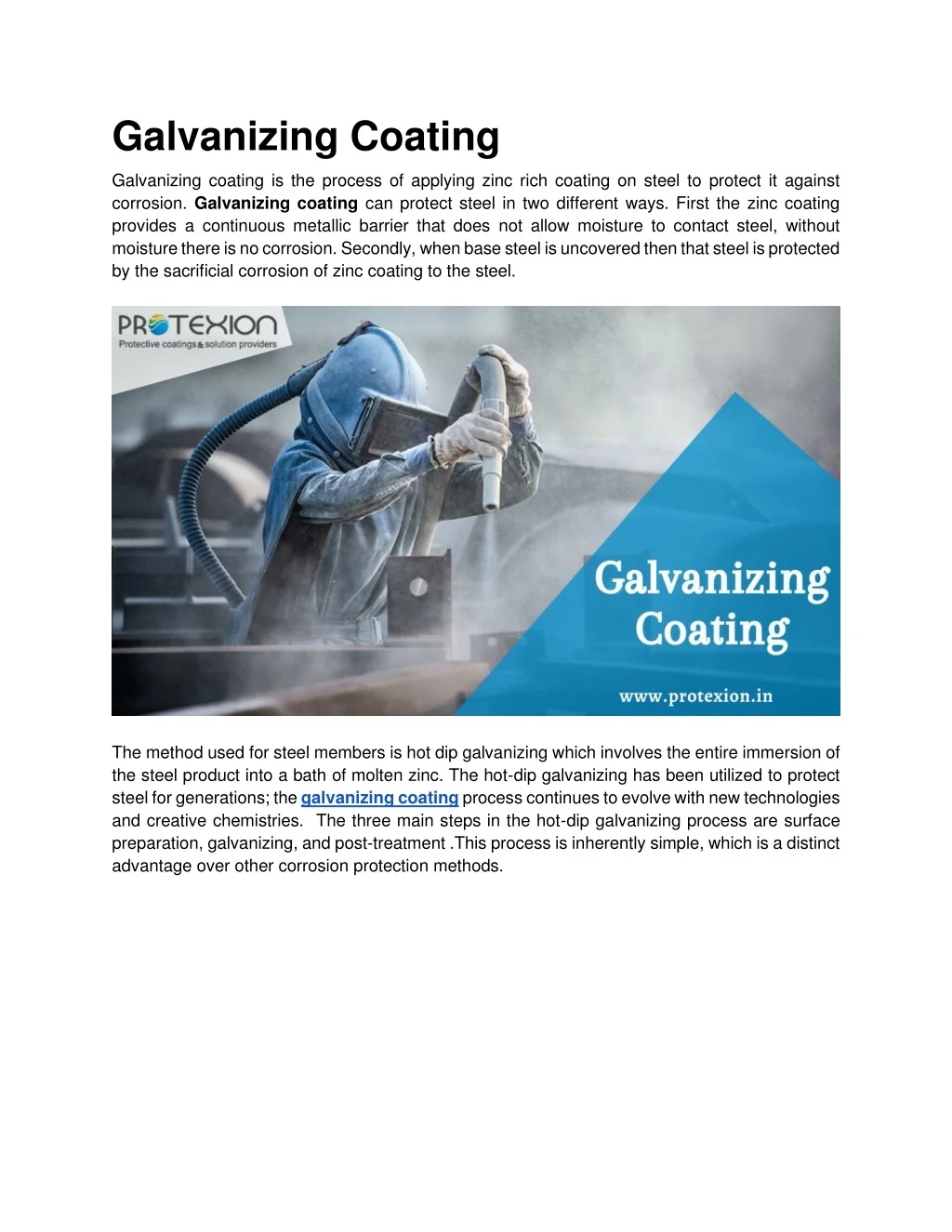 PPT - Galvanizing Coating PowerPoint Presentation, free download - ID ...