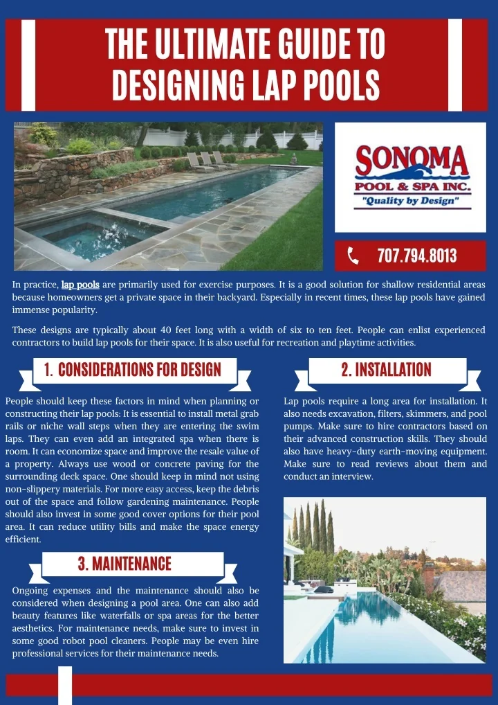 PPT - The Ultimate Guide To Designing Lap Pools PowerPoint Presentation ...