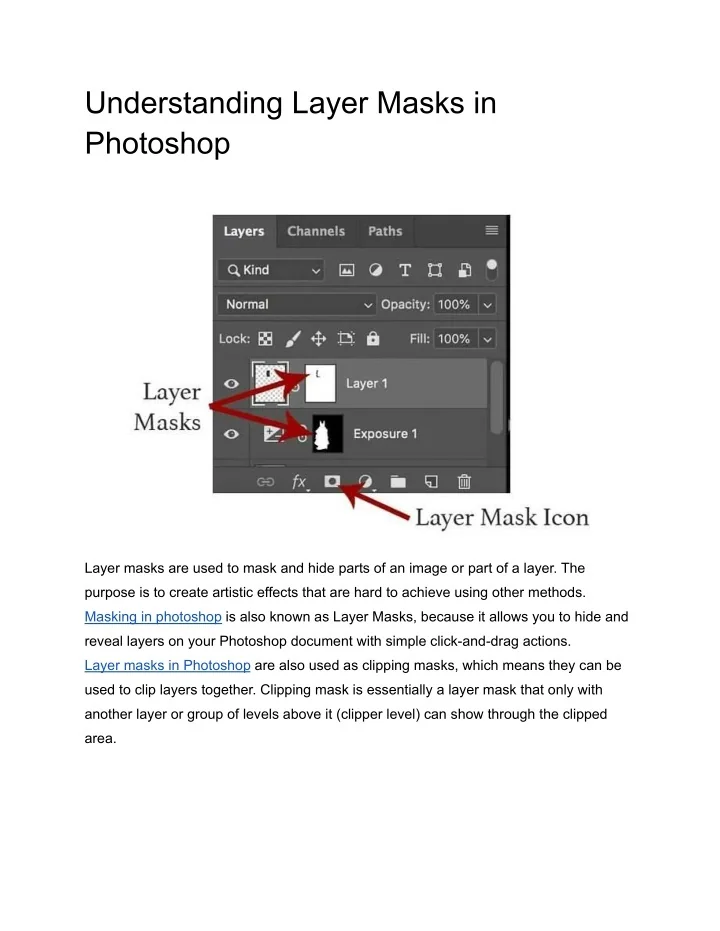 PPT 5 Actionable Tips On Learn How To Layer Masking In Photoshop