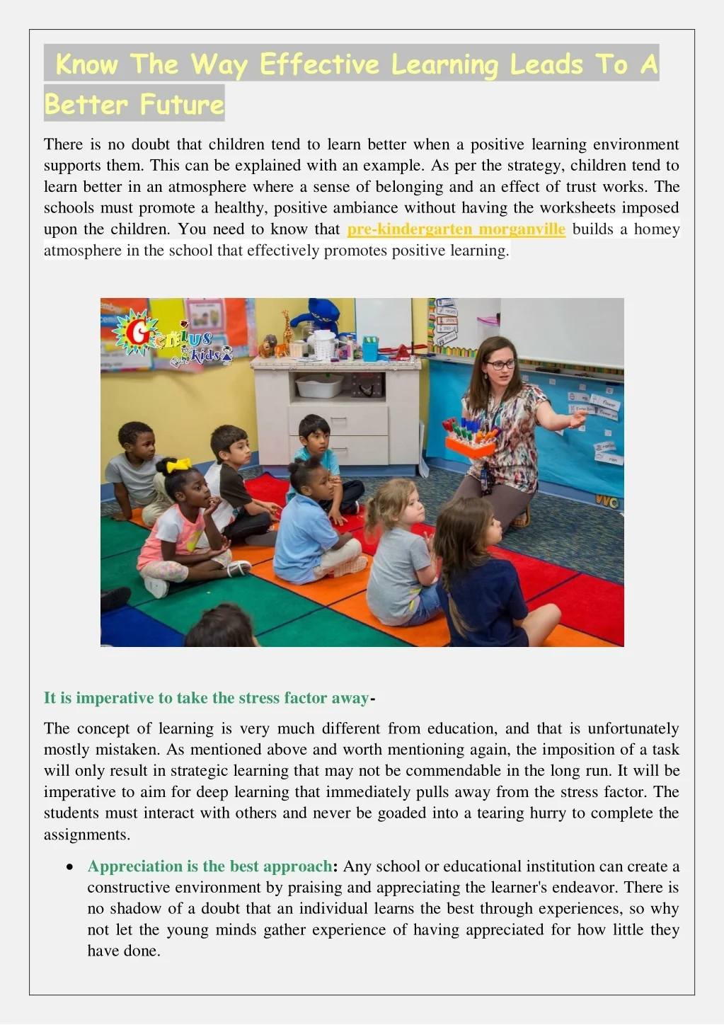 PPT - Know The Way Effective Learning Leads To A Better Future ...