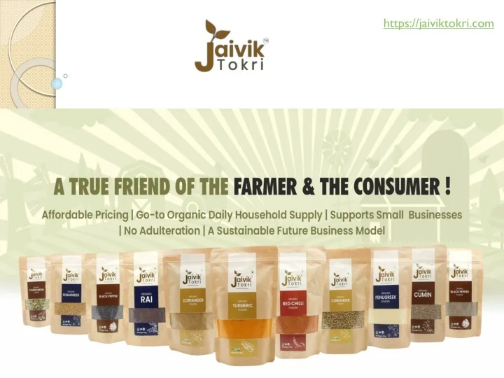 PPT - Buy Organic Foods Products Online | Jaivik Tokri PowerPoint ...