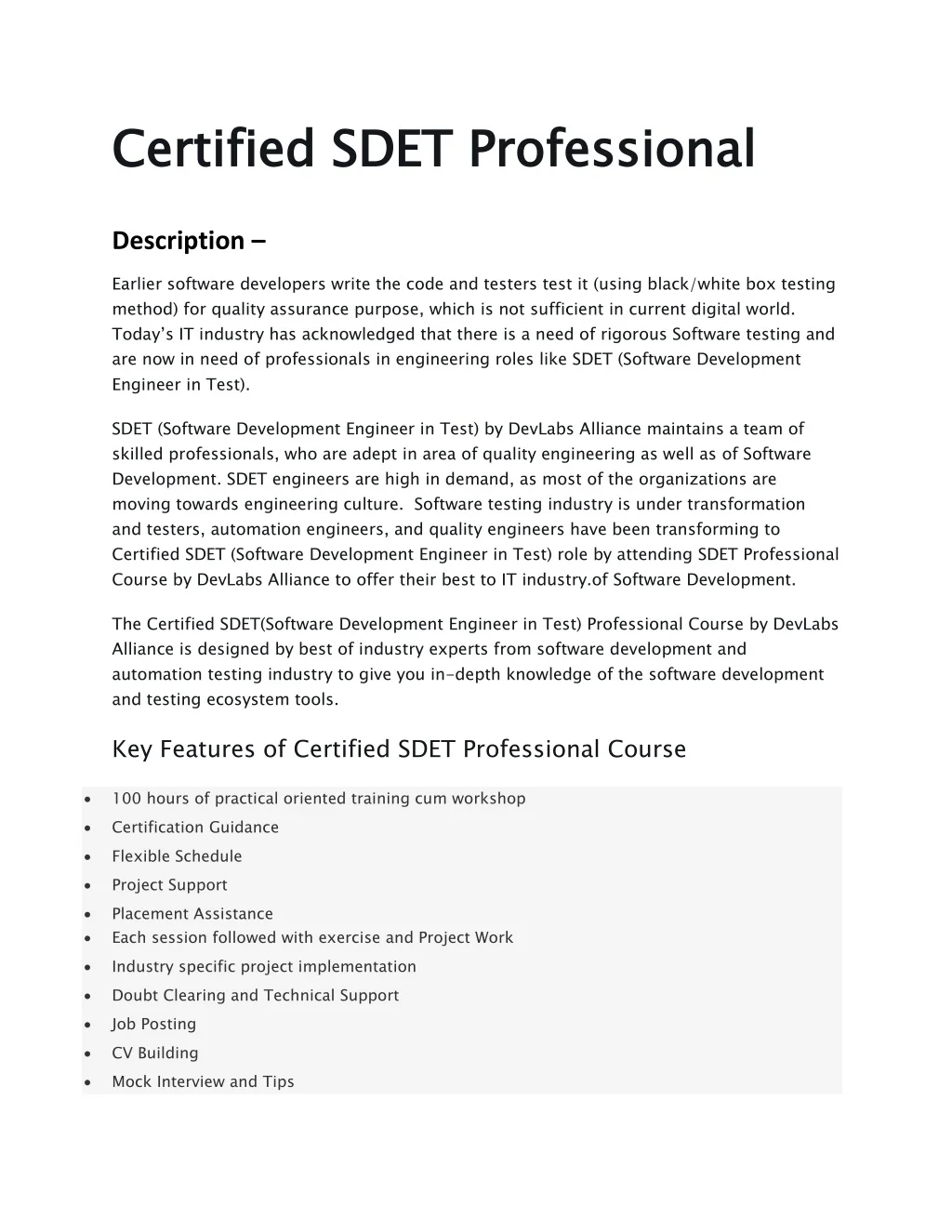 PPT - Certified SDET Professional-converted PowerPoint Presentation ...