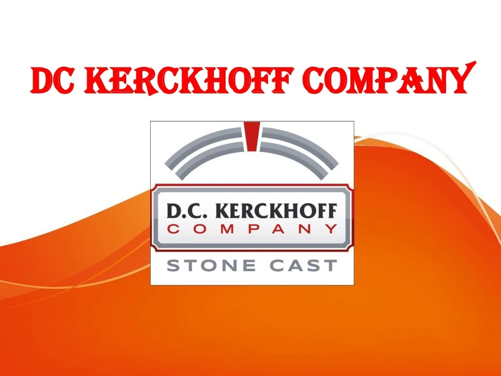 PPT - PPT - DC Kerckhoff Company PowerPoint Presentation, free download ...