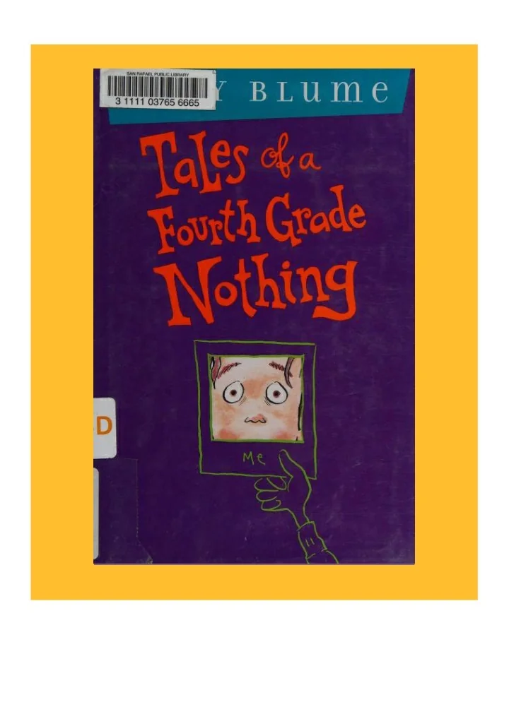 PPT - [DOWNLOAD] Tales of a Fourth Grade Nothing Full PowerPoint ...