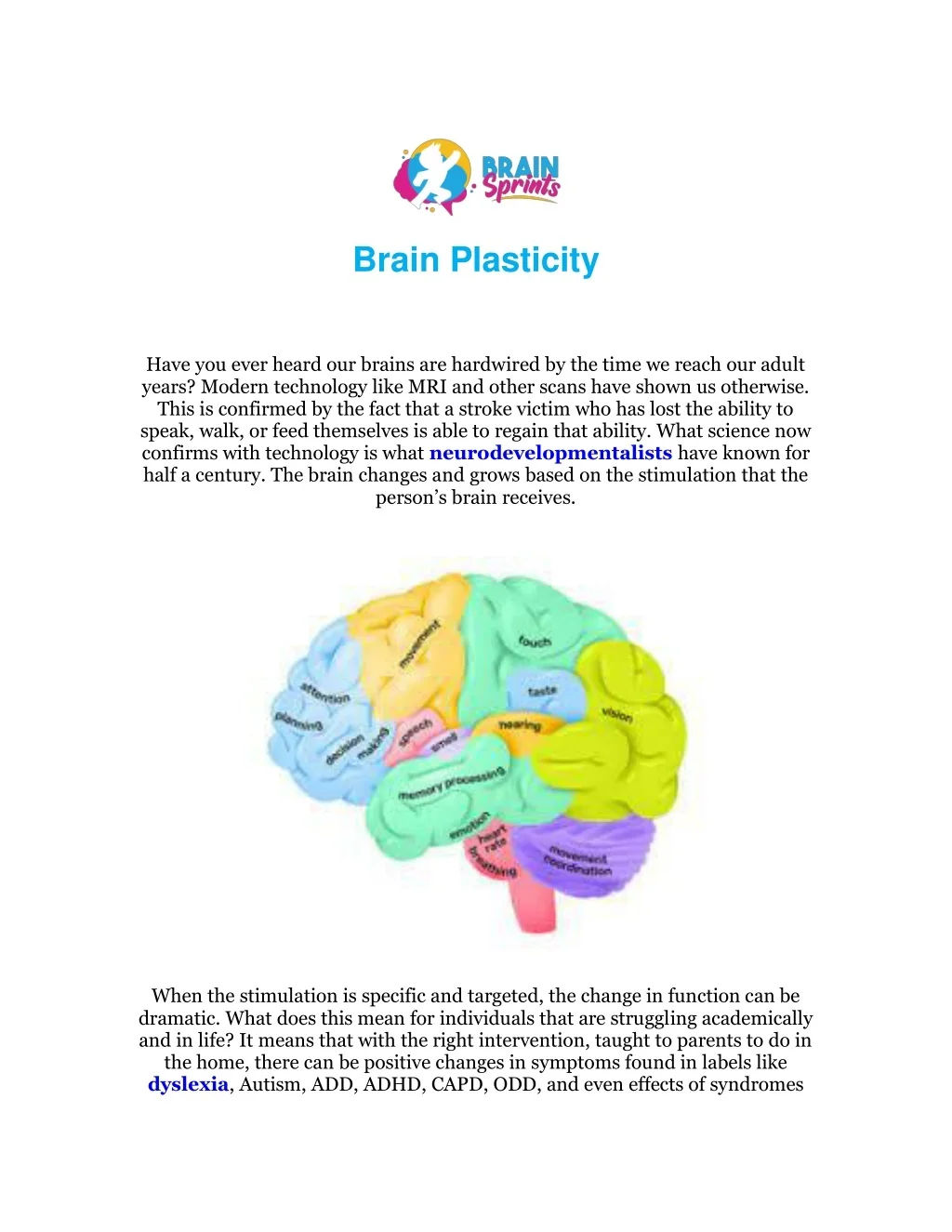 PPT - Brain Plasticity PowerPoint Presentation, free download - ID:11059378
