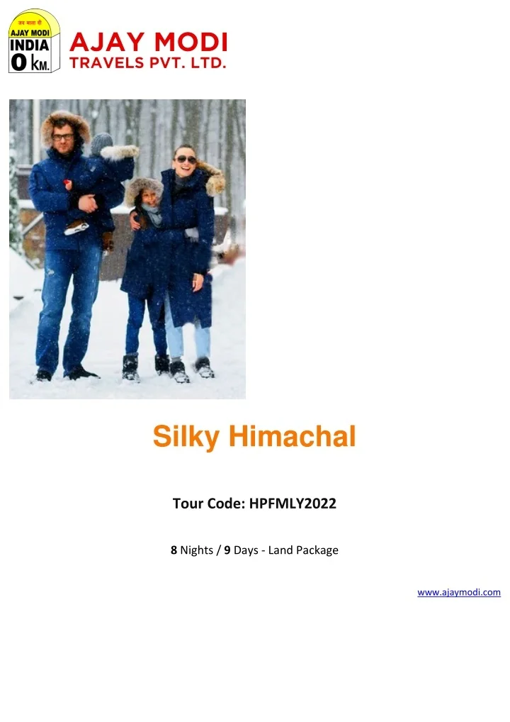 PPT - Book Himachal Couple Tour Packages | Honeymoon Packages with Ajay ...
