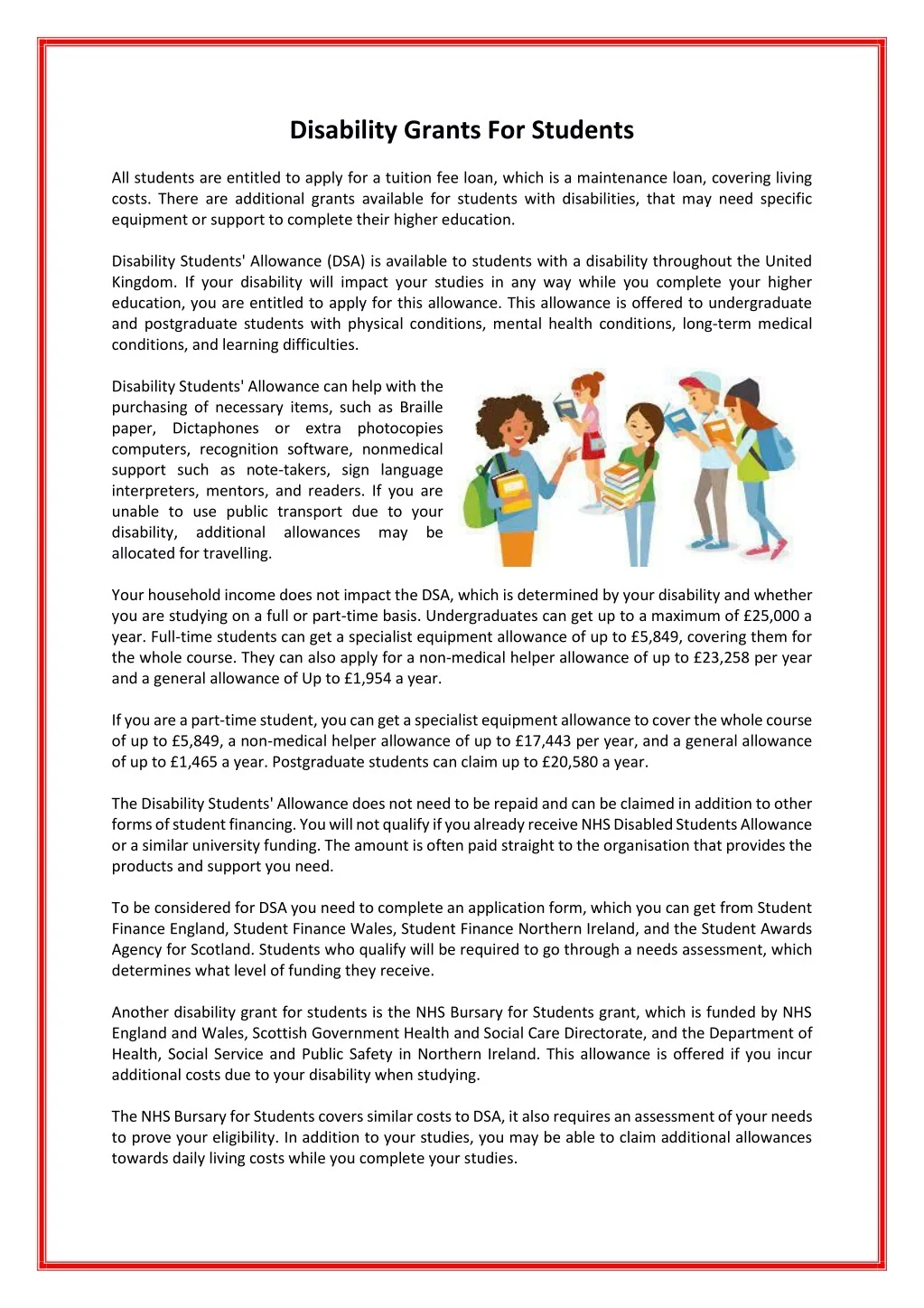 PPT - Disability Grants For Students PowerPoint Presentation, free ...