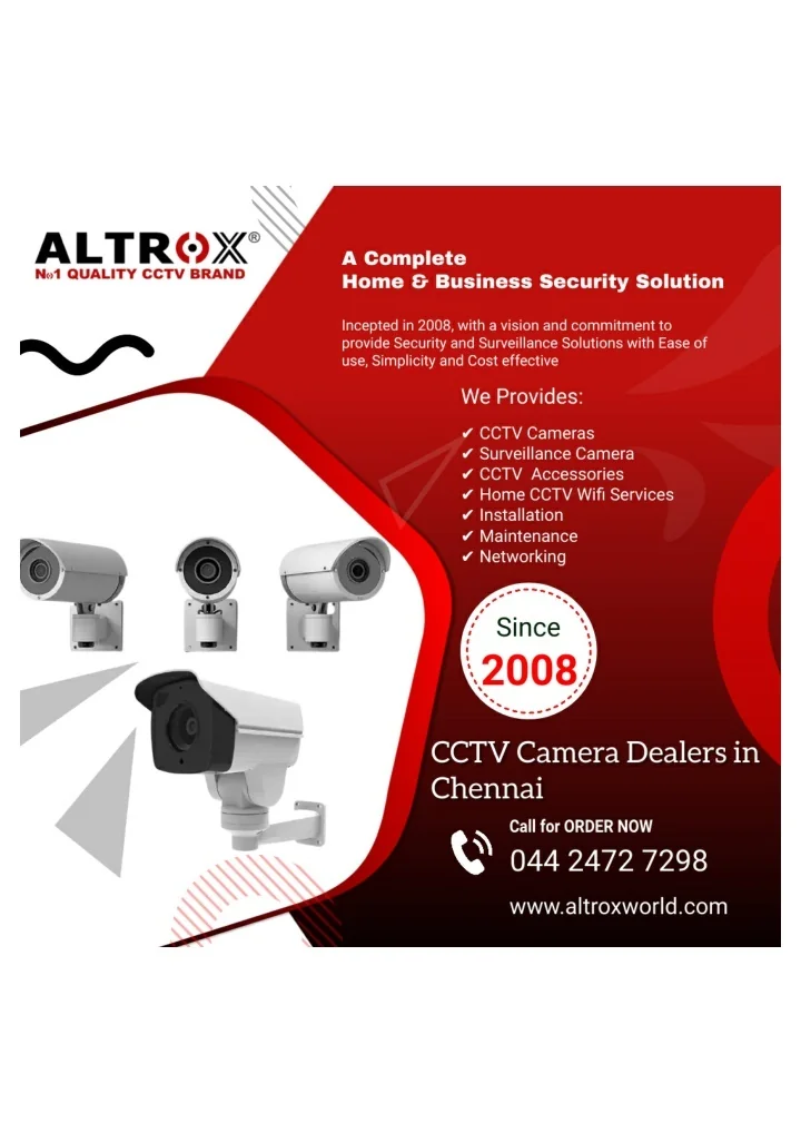 PPT - CCTV Camera Dealers in Chennai - Altrox World PowerPoint ...