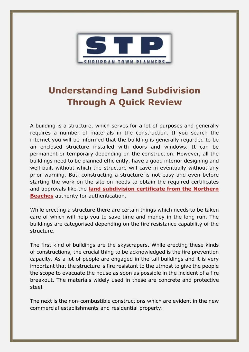PPT - Understanding Land Subdivision Through A Quick Review PowerPoint ...