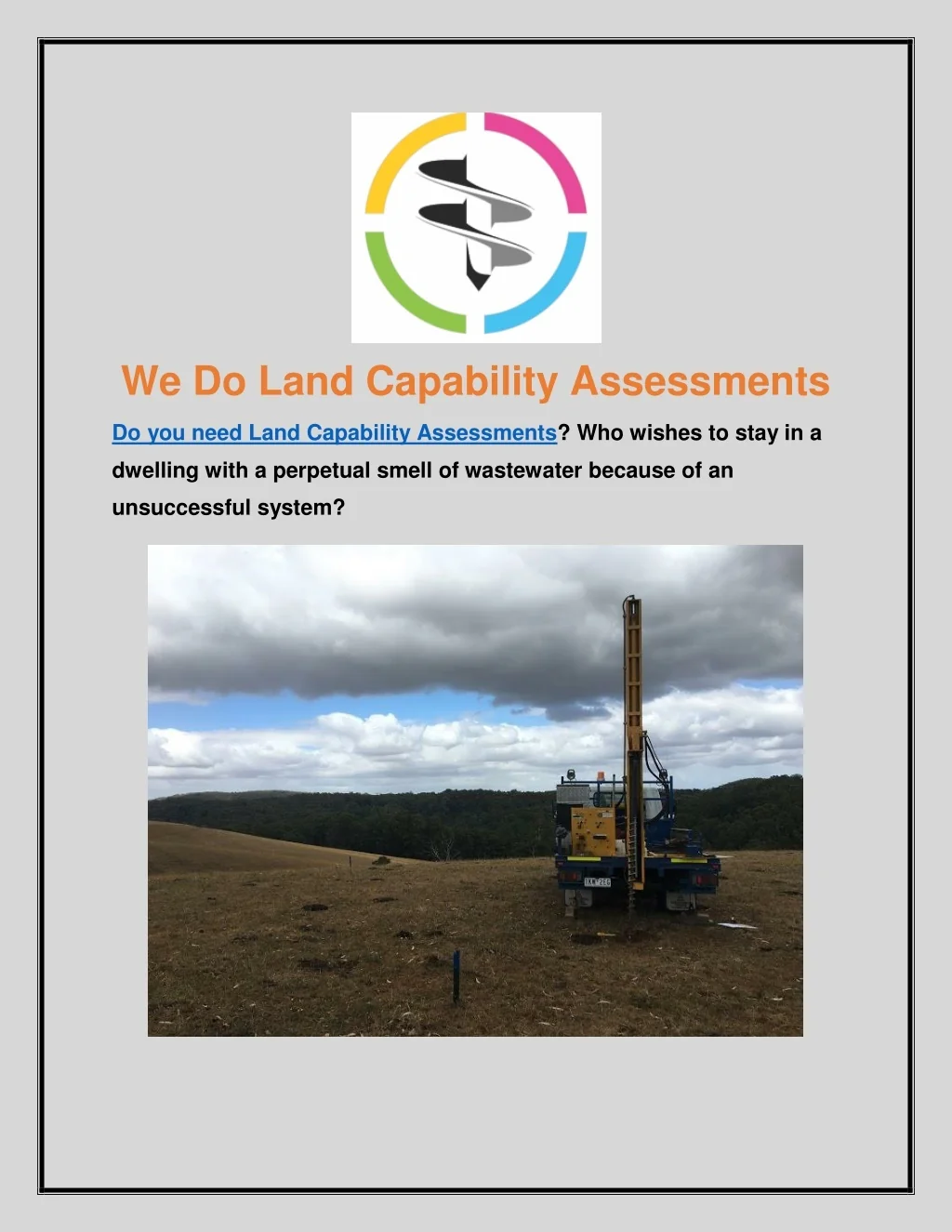 PPT - What Is A Land Capability Assessment PowerPoint Presentation ...
