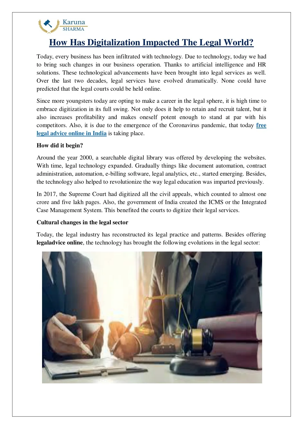 PPT - How Has Digitalization Impacted The Legal World PowerPoint ...