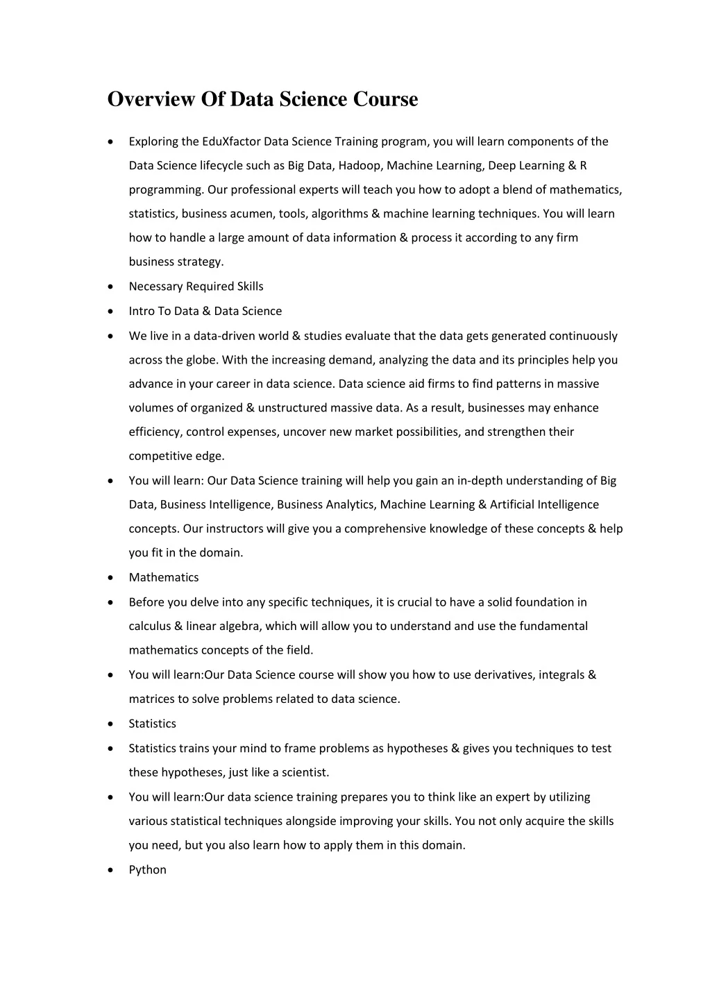 PPT - Overview Of Data Science Course PowerPoint Presentation, free ...