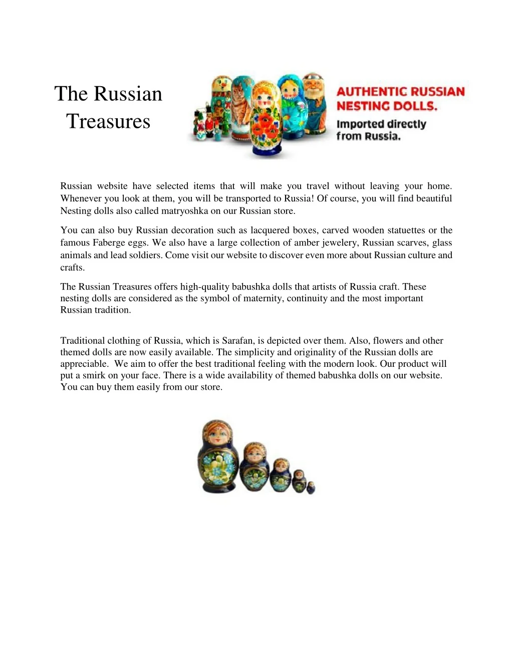 PPT - The Russian Treasures PowerPoint Presentation, free download - ID ...