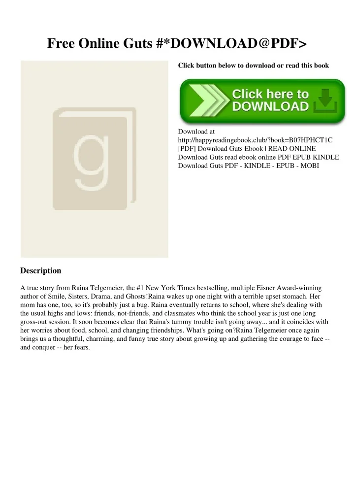 PPT - Free Online Guts #DOWNLOAD@PDF PowerPoint Presentation, free ...