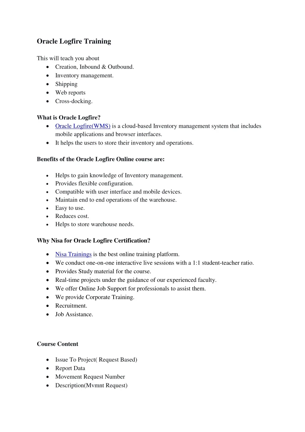 PPT - Oracle Logfire WMS Training PowerPoint Presentation, free ...