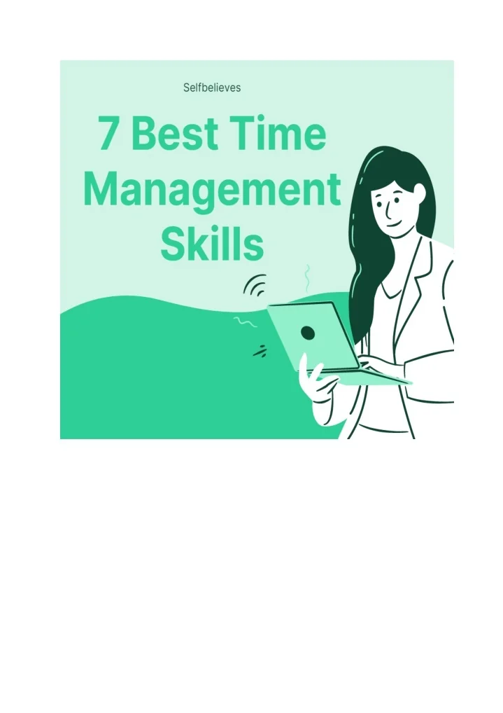 PPT 7 Best Time Management Skills PowerPoint Presentation Free