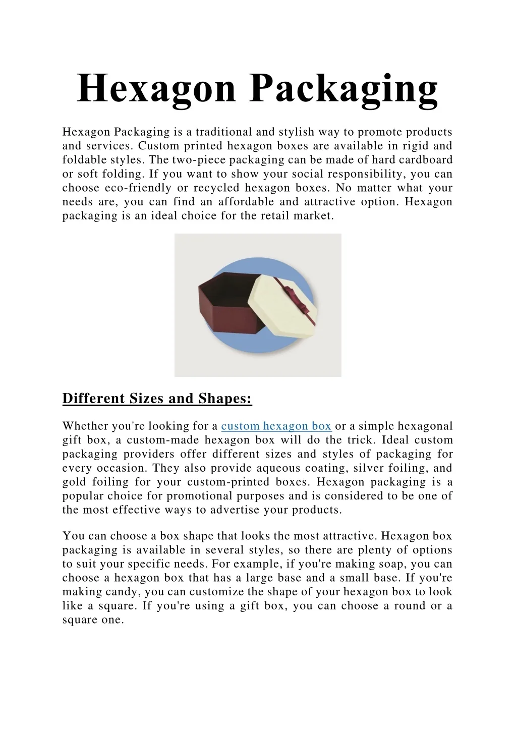 PPT - Hexagon Packaging PowerPoint Presentation, free download - ID ...