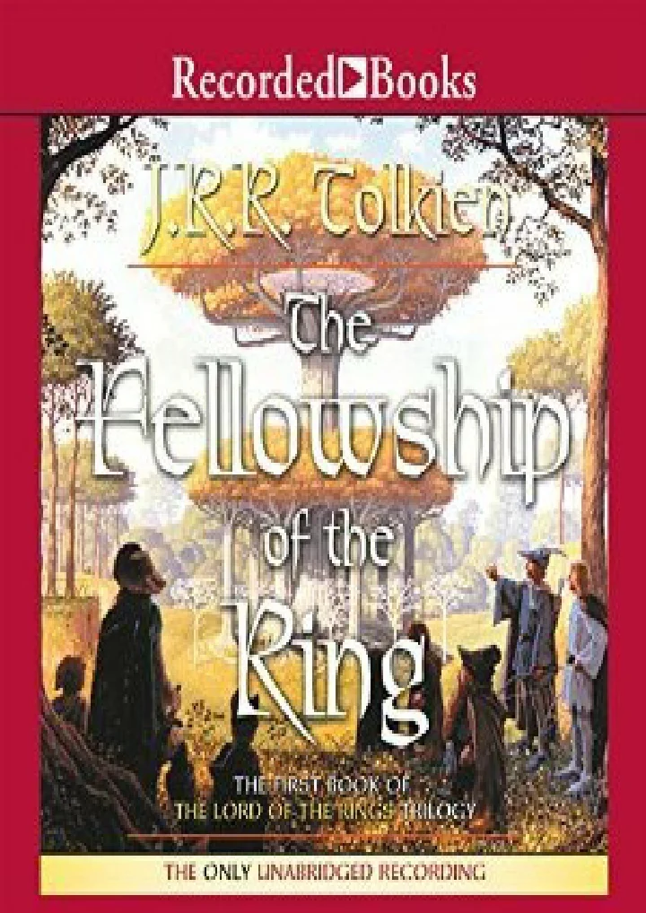 PPT - Mobi online The Fellowship of the Ring (The Lord of the Rings, #1 ...