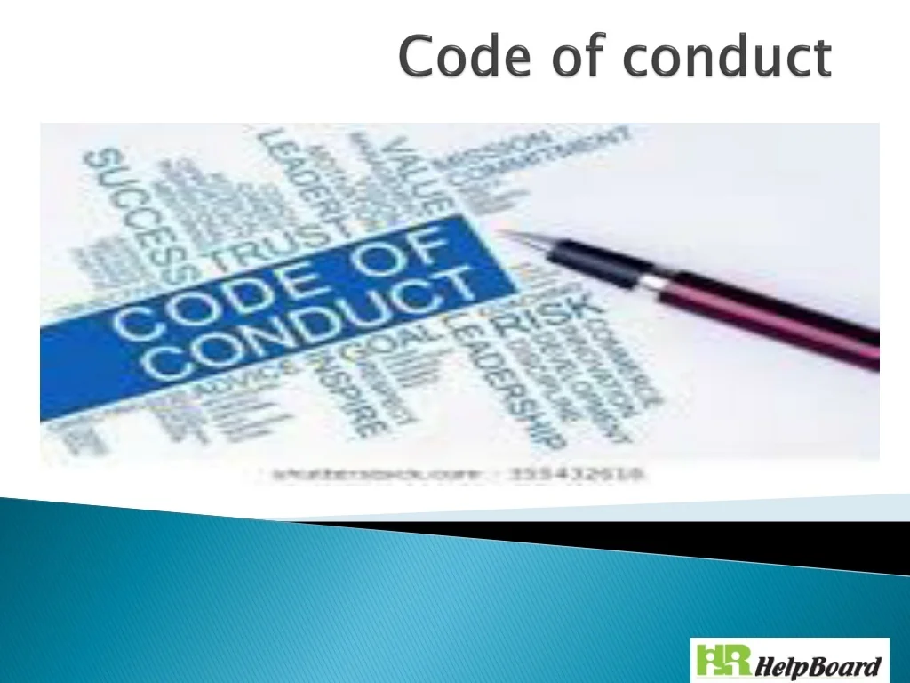 PPT - Code of Conduct PowerPoint Presentation, free download - ID:11121283