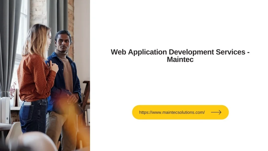 PPT - Web Application Development Services - Maintec PowerPoint ...