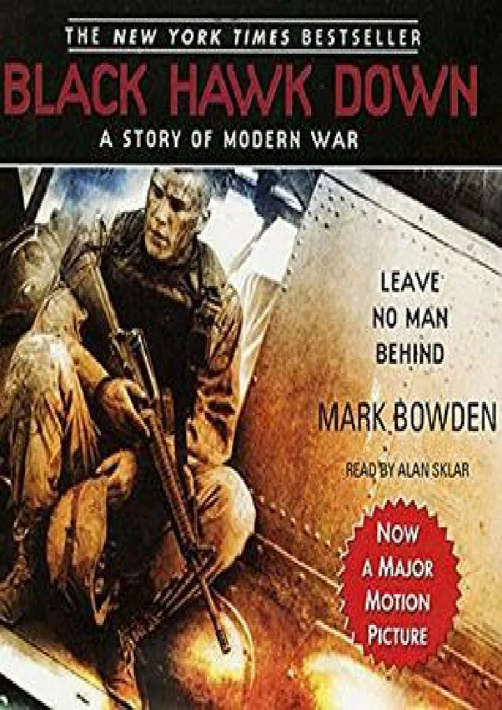 PPT - Mobi online Black Hawk Down: A Story of Modern War ([Read online ...