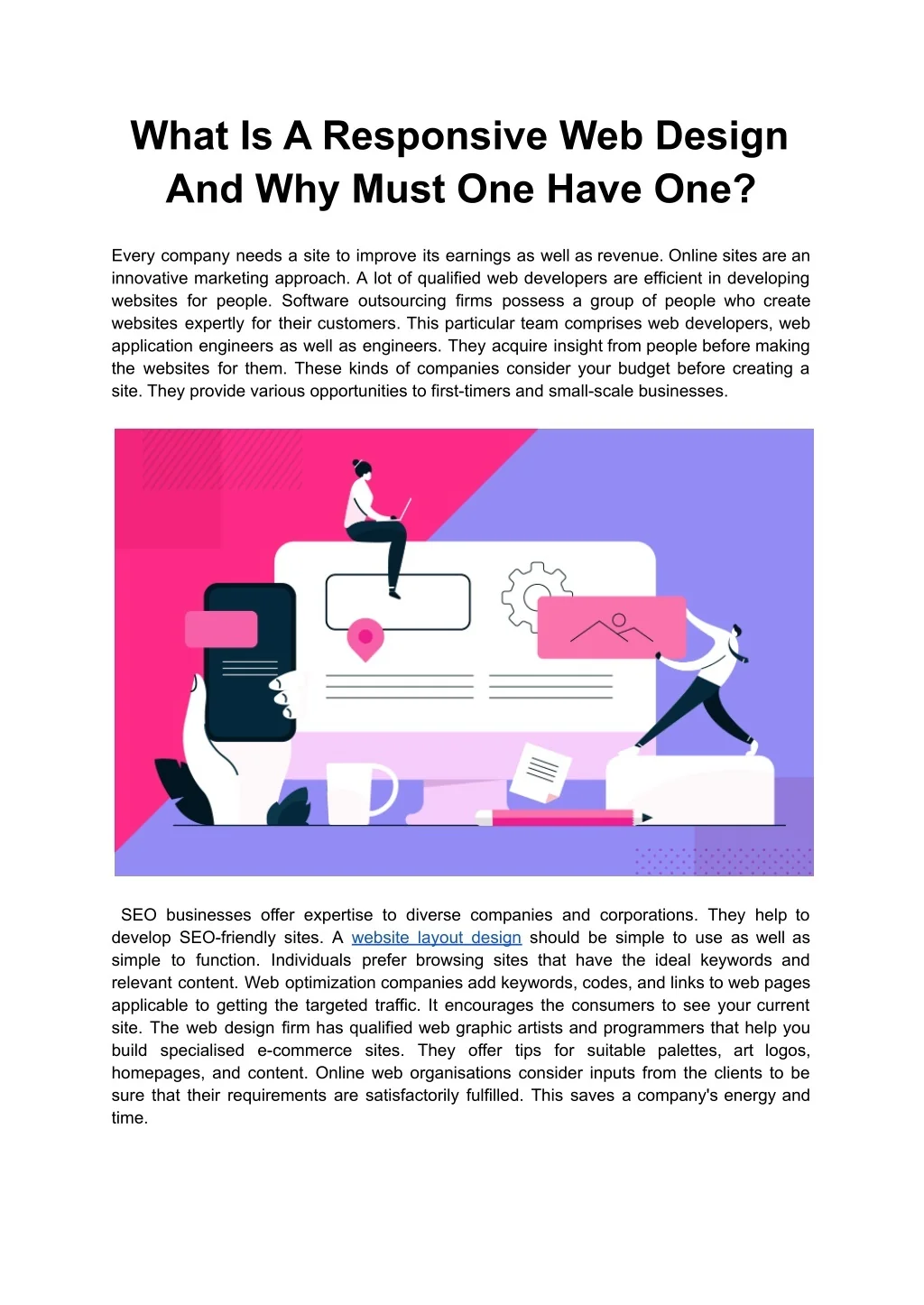 PPT - What Is A Responsive Web Design And Why Must One Have One ...