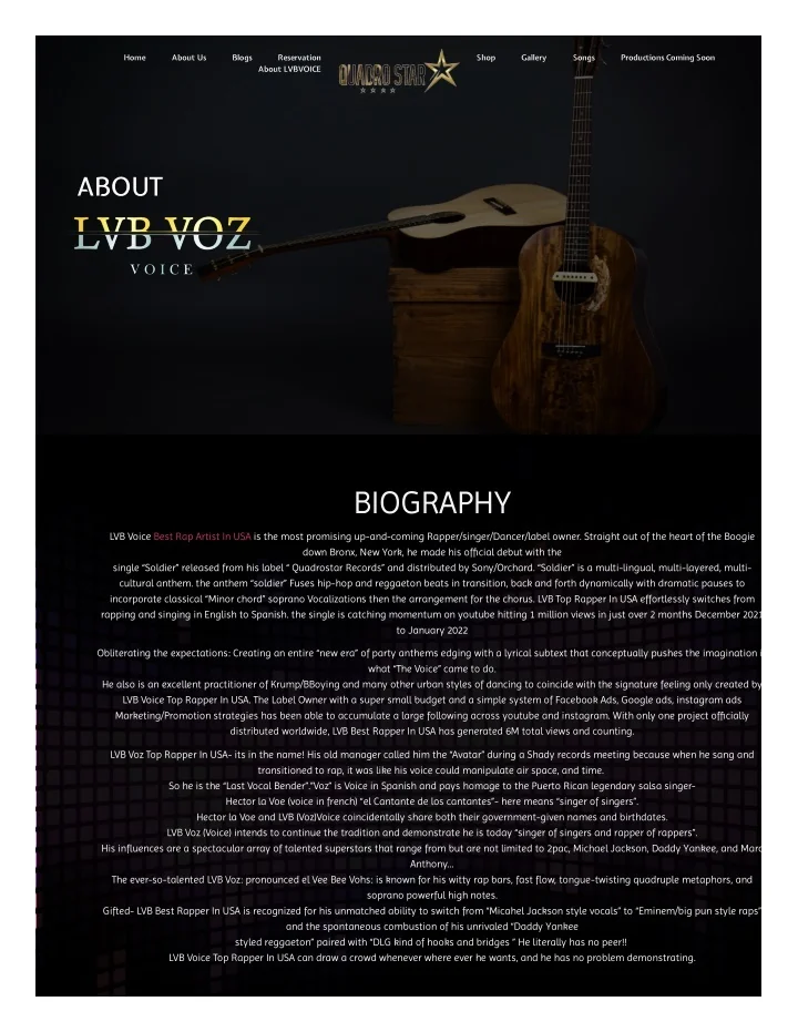 PPT - Best Rap Artist In USA | Lvb Voz PowerPoint Presentation, free ...