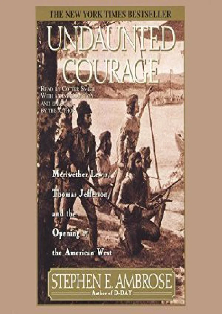 PPT - eBooks online Undaunted Courage: The Pioneering First Mission to ...