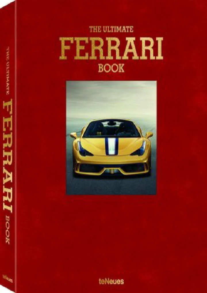 PPT - Prime Reading The Ferrari Book: Passion for Design books online ...