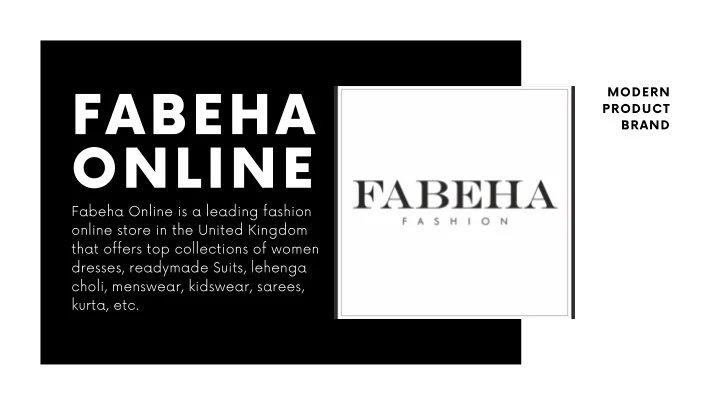 PPT - Grab The Offer on Fabeha Fashion Sale - Shop Now PowerPoint ...