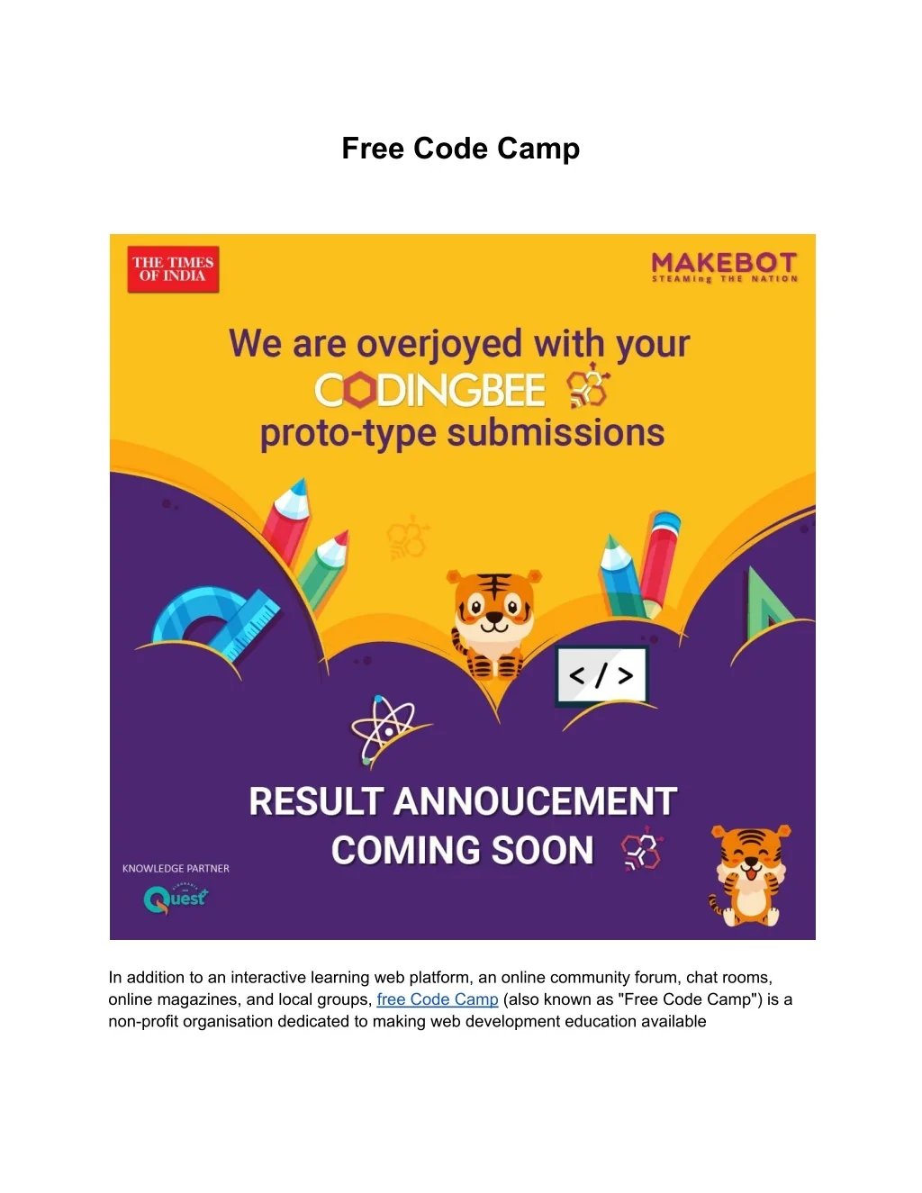 PPT - _Free Code Camp PowerPoint Presentation, free download - ID:11134348