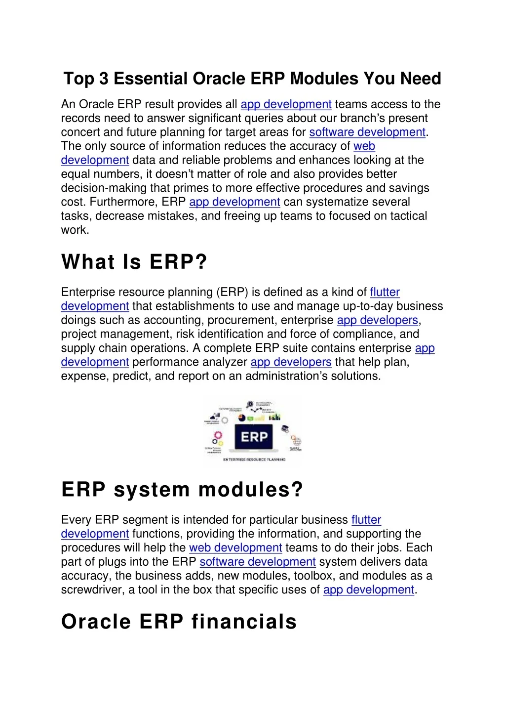 PPT - Top 3 Essential Oracle ERP Modules You Need PowerPoint ...