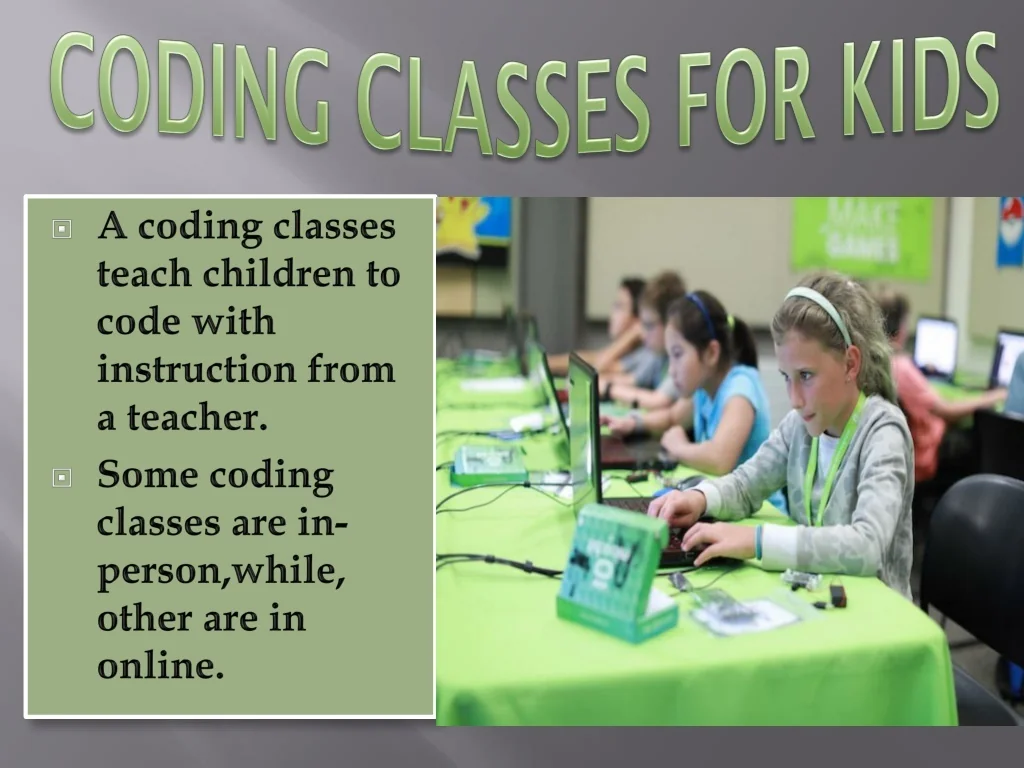 PPT - Coding classes for kids PowerPoint Presentation, free download ...