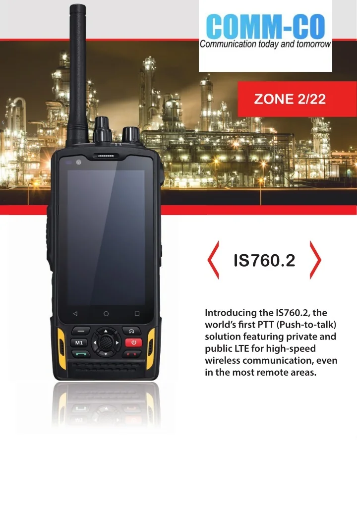PPT - IS760.2 / Smartphone / NFC / ATEX Zone 2/22 / 4.7“ / Camera ...