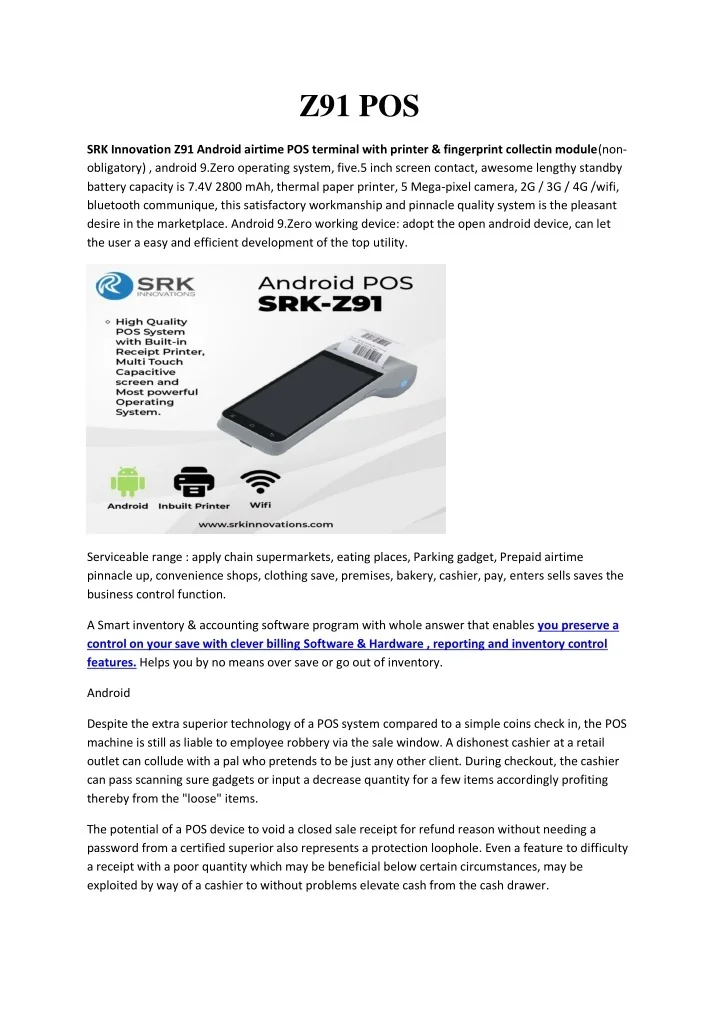 PPT - Z91 POS (1) PowerPoint Presentation, free download - ID:11164122