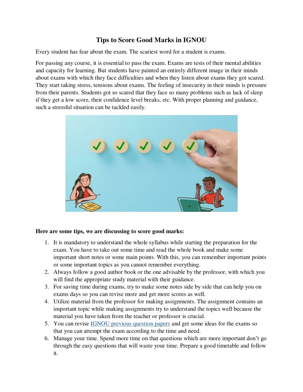PPT - Tips to Score Good Marks in IGNOU PowerPoint Presentation, free ...