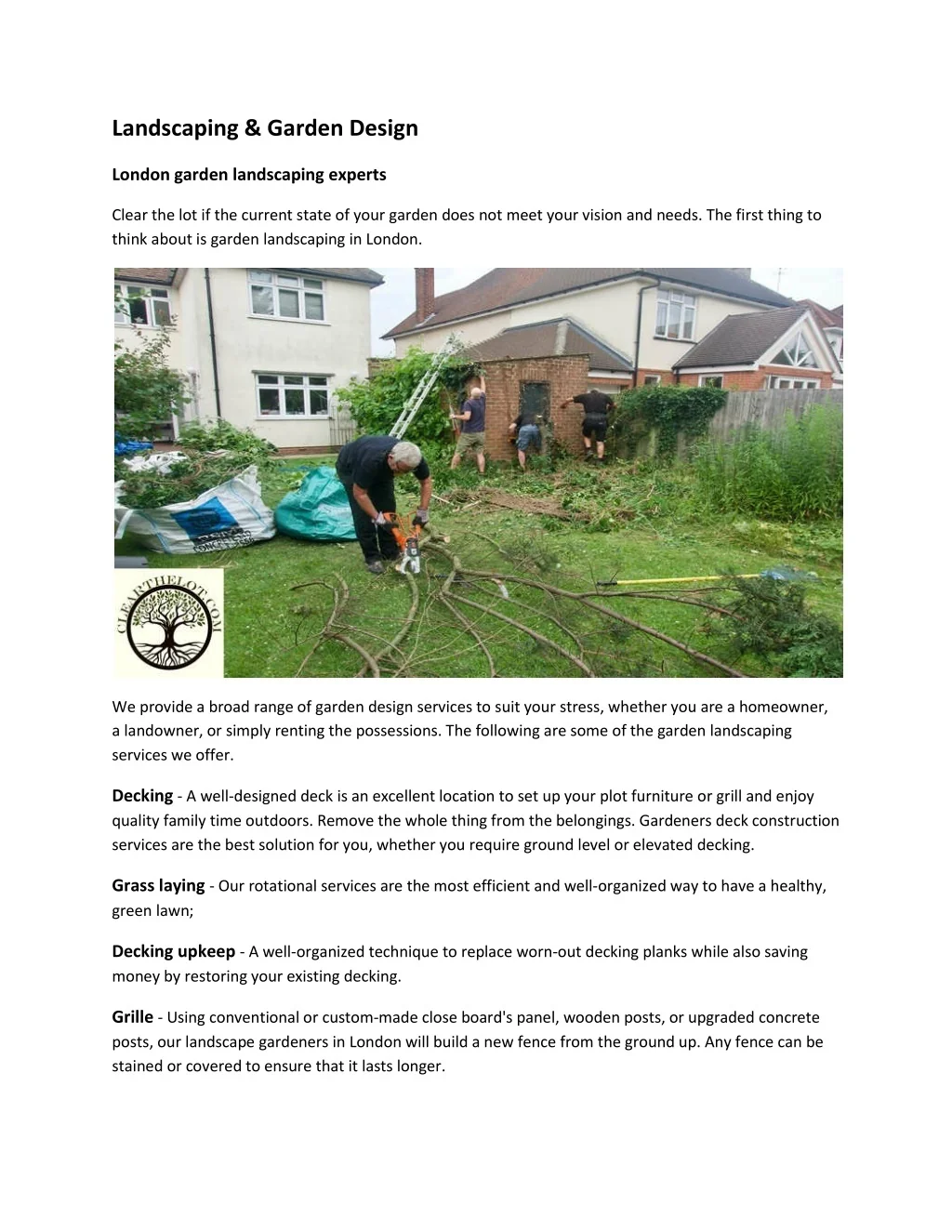 PPT - Landscaping & Garden Design PowerPoint Presentation, free ...