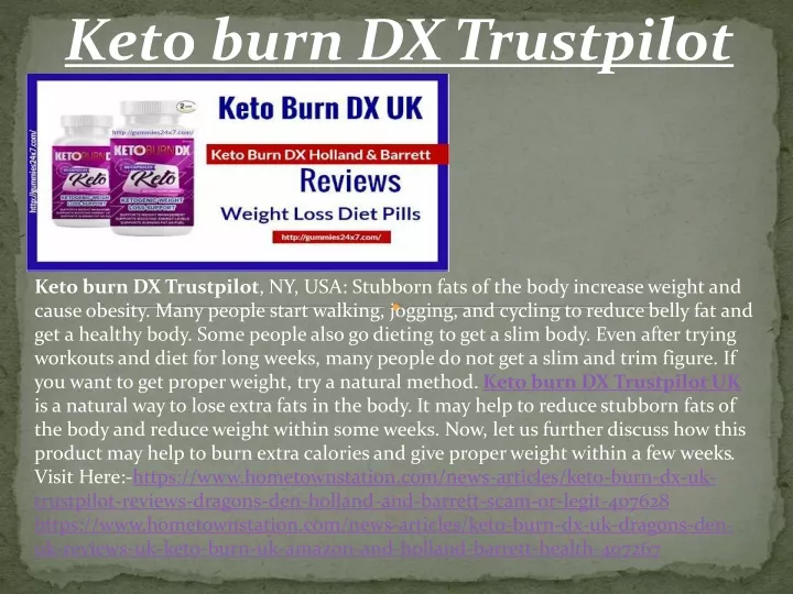 Ppt Keto Burn Dx Trustpilot Powerpoint Presentation Free Download