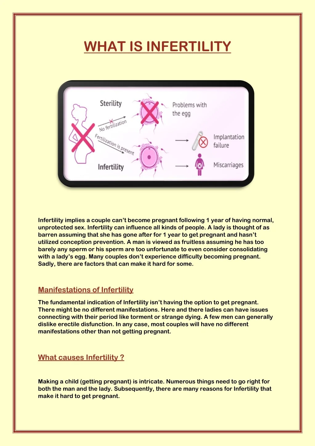 PPT - What is Infertility PowerPoint Presentation, free download - ID ...