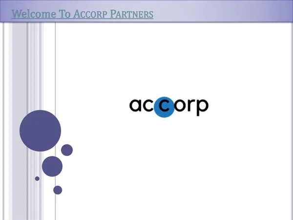 PPT - SOC 1 Type 2 Report | Accorp Partners PowerPoint Presentation ...