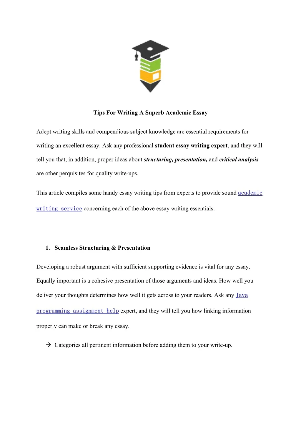 PPT - Tips For Writing A Superb Academic Essay PowerPoint Presentation ...