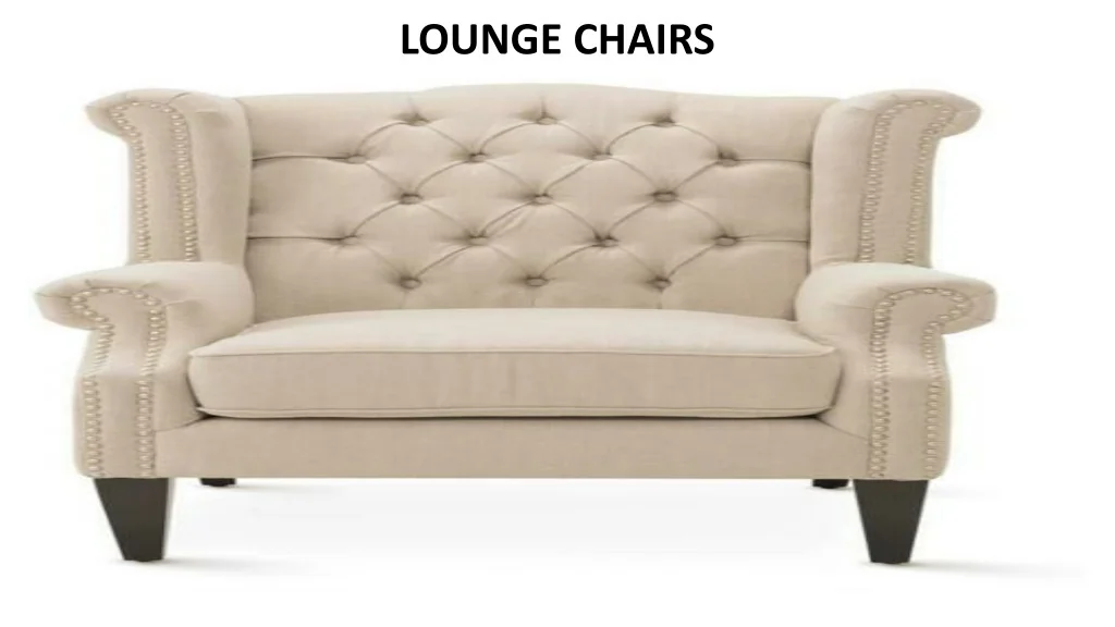 PPT - LOUNGE CHAIRS PowerPoint Presentation, free download - ID:11196719