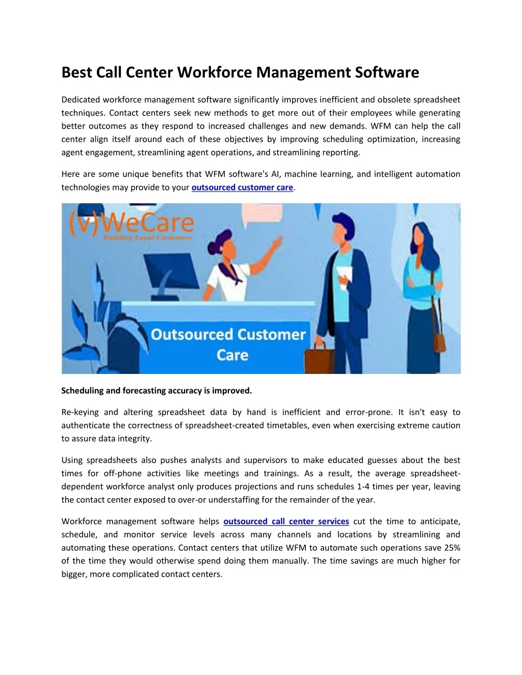 PPT - Best Call Center Workforce Management Software PowerPoint ...