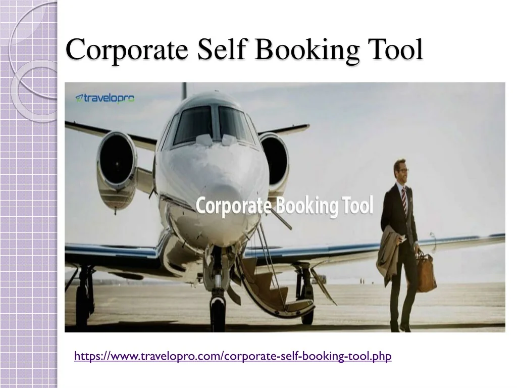 PPT - Corporate Self Booking Tool PowerPoint Presentation, free ...