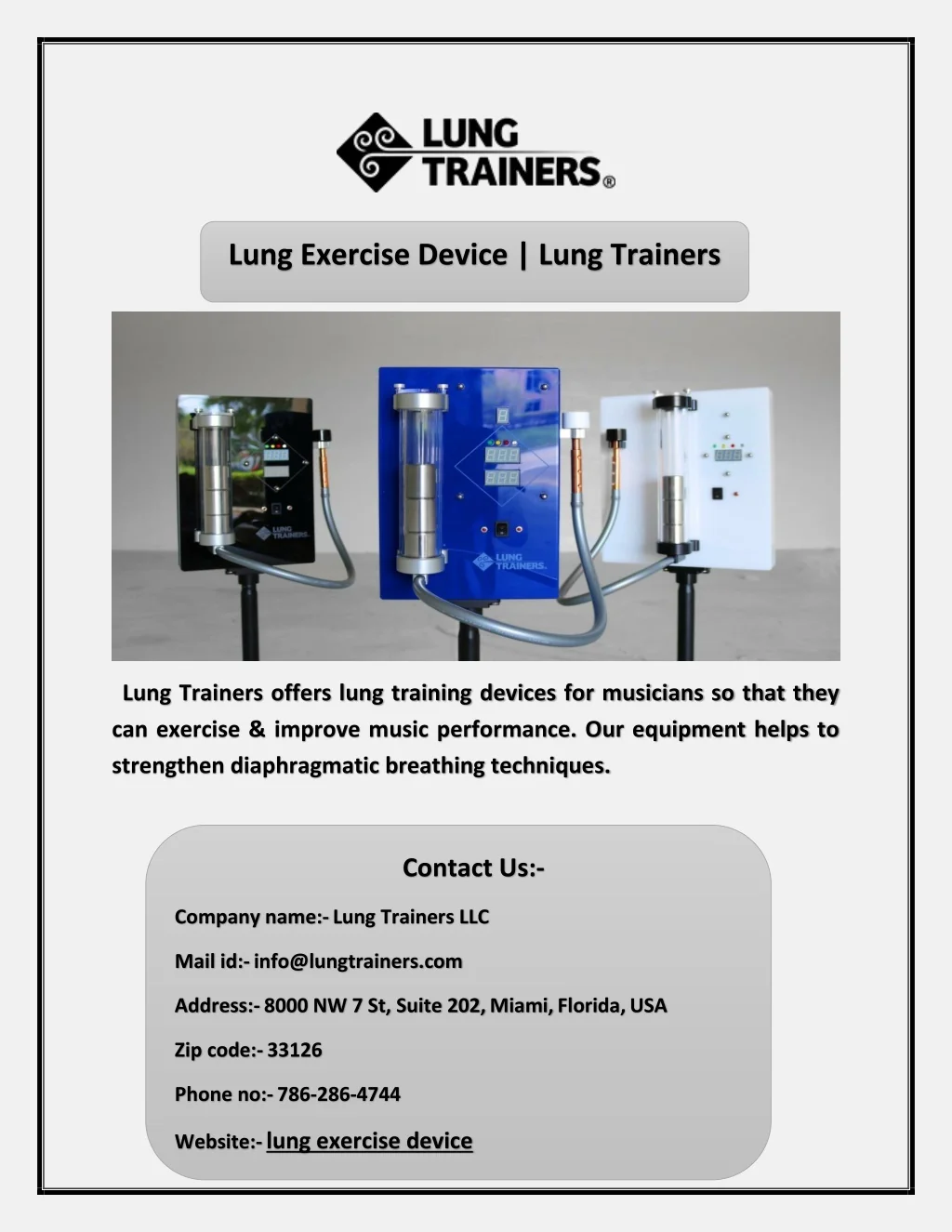 PPT - Lung Exercise Device | Lung Trainers PowerPoint Presentation ...