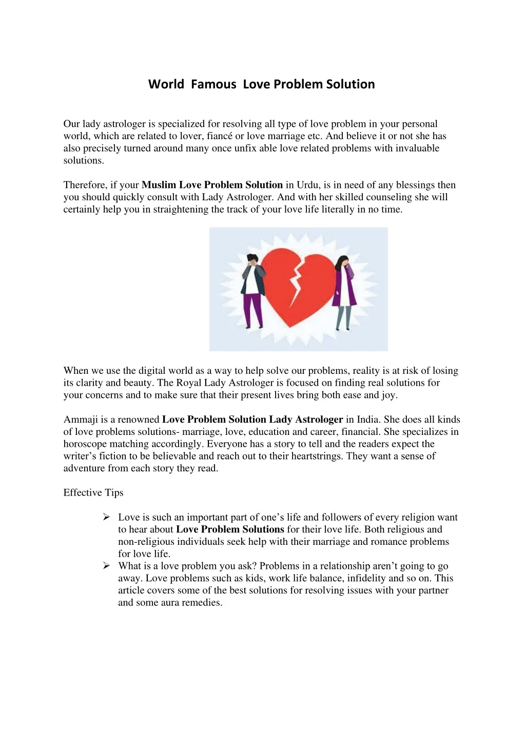 PPT - World Famous Love Problem Solution PowerPoint Presentation, free ...