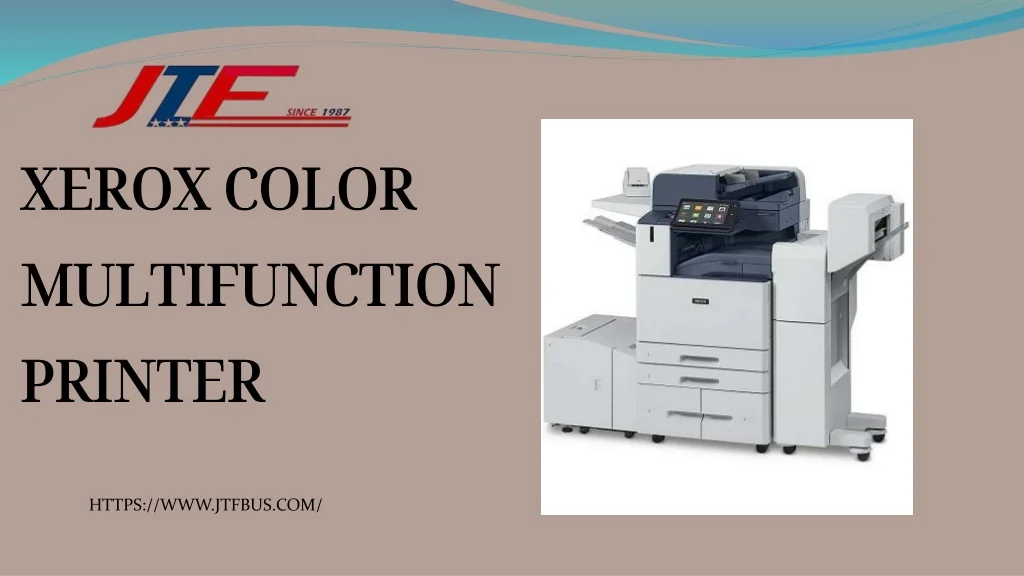 PPT - Get best Xerox Color Multifunction Printer at a low budget ...