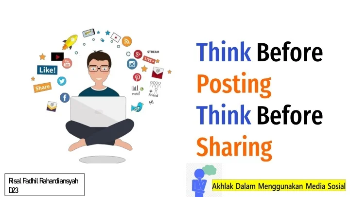 PPT - PPT Etika dan Akhlak Dalam Menggunakan Media Sosial - Risal ...