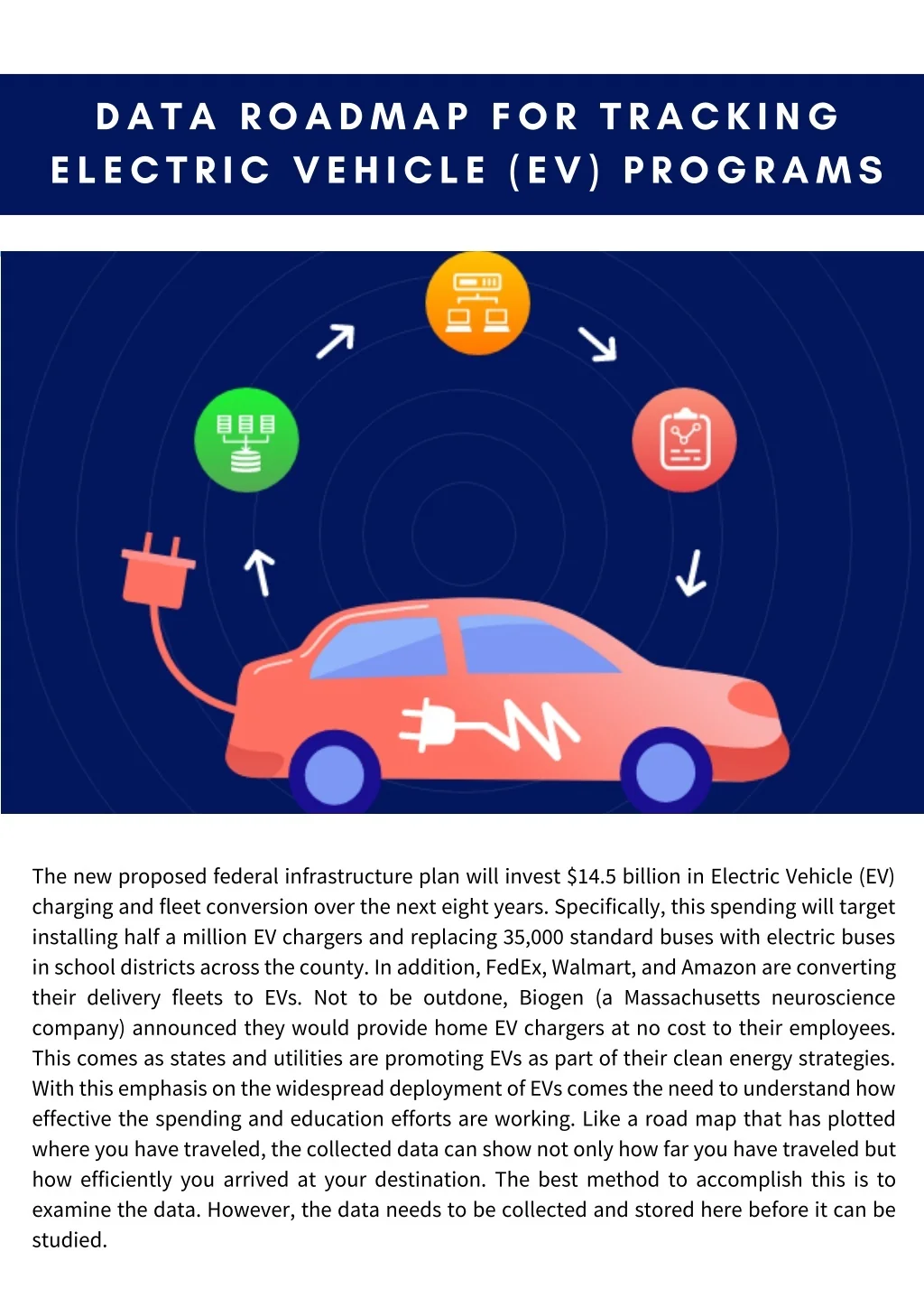PPT - Data Roadmap For Tracking Electric Vehicle (EV) Programs ...