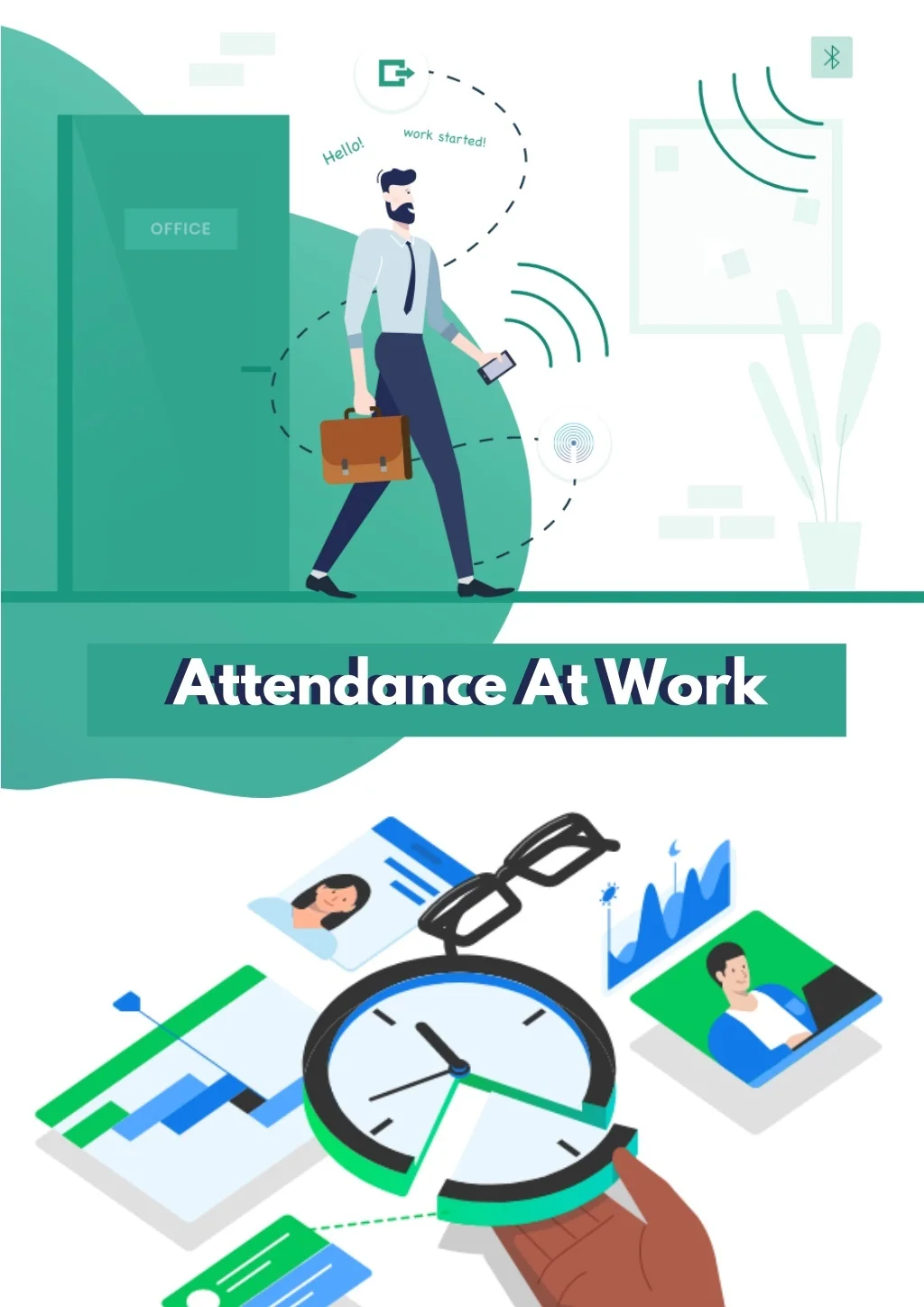 PPT - Attendance At Work PowerPoint Presentation, free download - ID ...